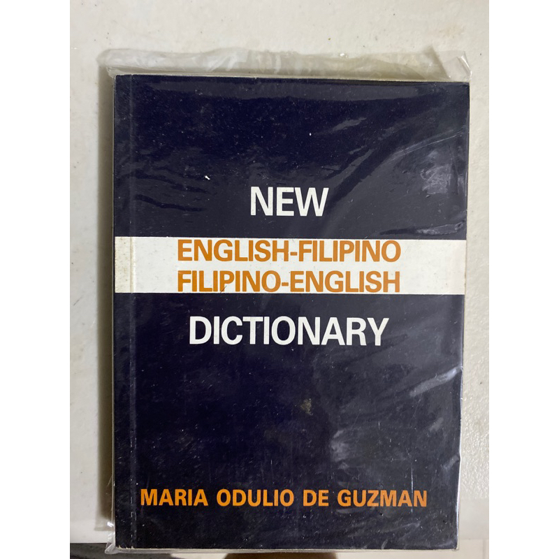 English-Filipino Dictionary | Shopee Philippines