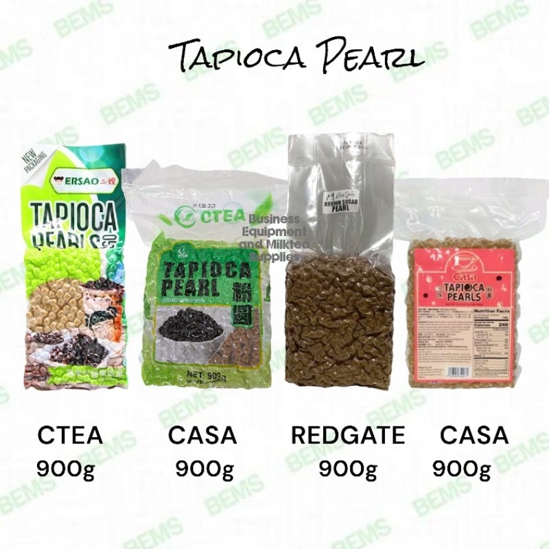 Boba Tapioca Black Pearl Chewy Sago Ersao Casa Redgate Ctea Taiwan ...