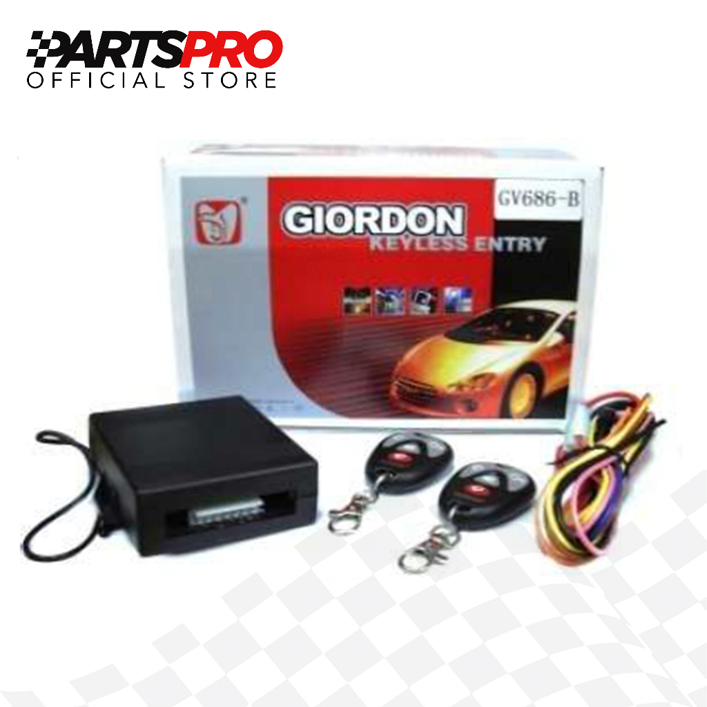 Giordon Keyless Entry with Remote Learning Code (GV686-B) | Shopee ...
