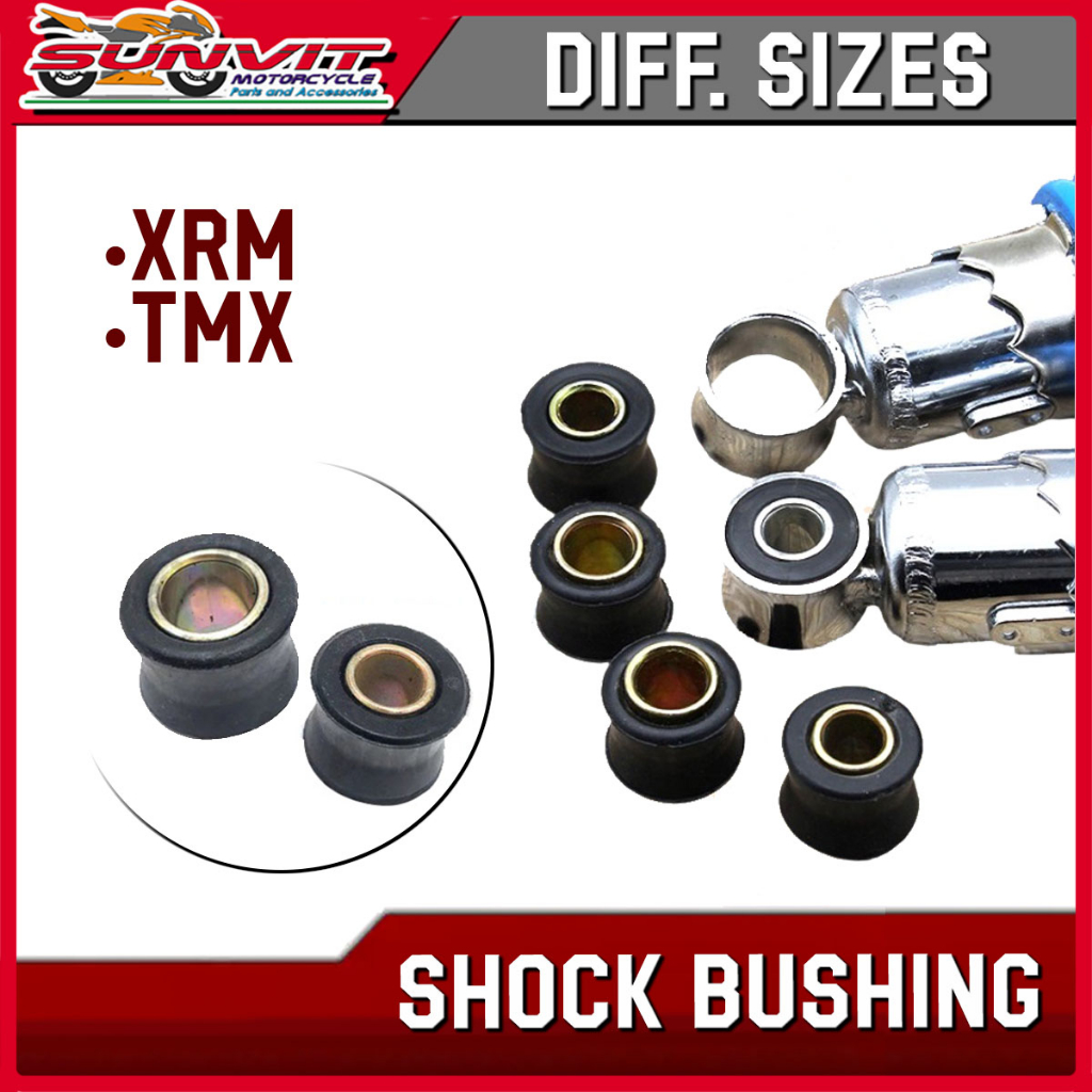 MOTORCYCLE SHOCK BUSHING RUBBER XRM TMX | Shopee Philippines