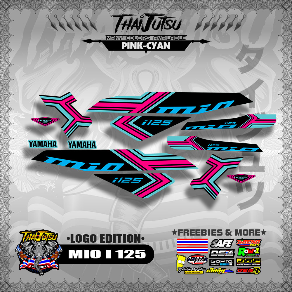 MIO I 125 MALAYSIAN DECALS ( LOGO EDITION )【ThaijutsuStickers】 | Shopee ...