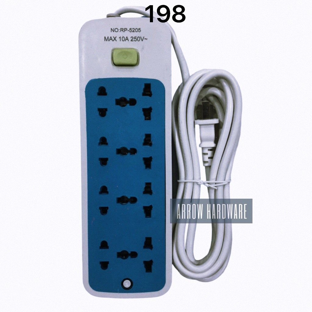 Heavy Duty Extension Cord With Multiple Universal Socket and 2 USB Port ...