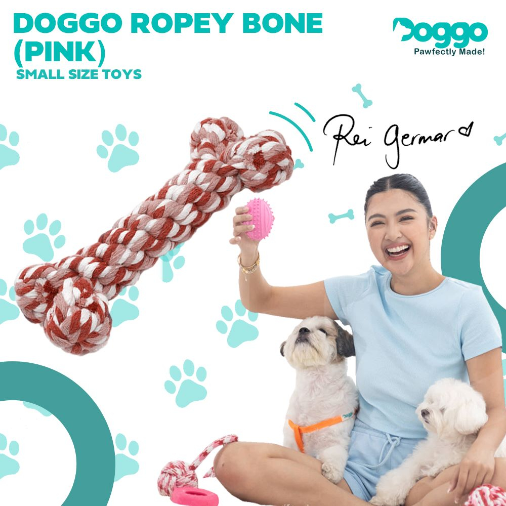 Doggo Ropey Bone (Available in 2 sizes) | Shopee Philippines