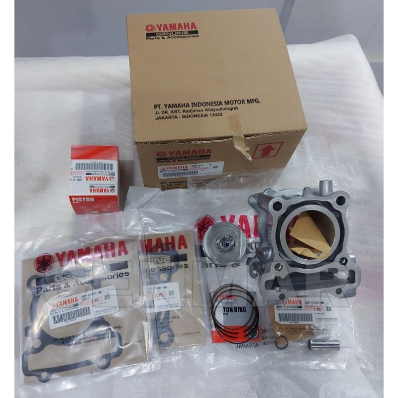 NMAX V1 AEROX CYLINDER BLOCK SET GENUINE YAMAHA ORIGINAL STOCK | Shopee ...