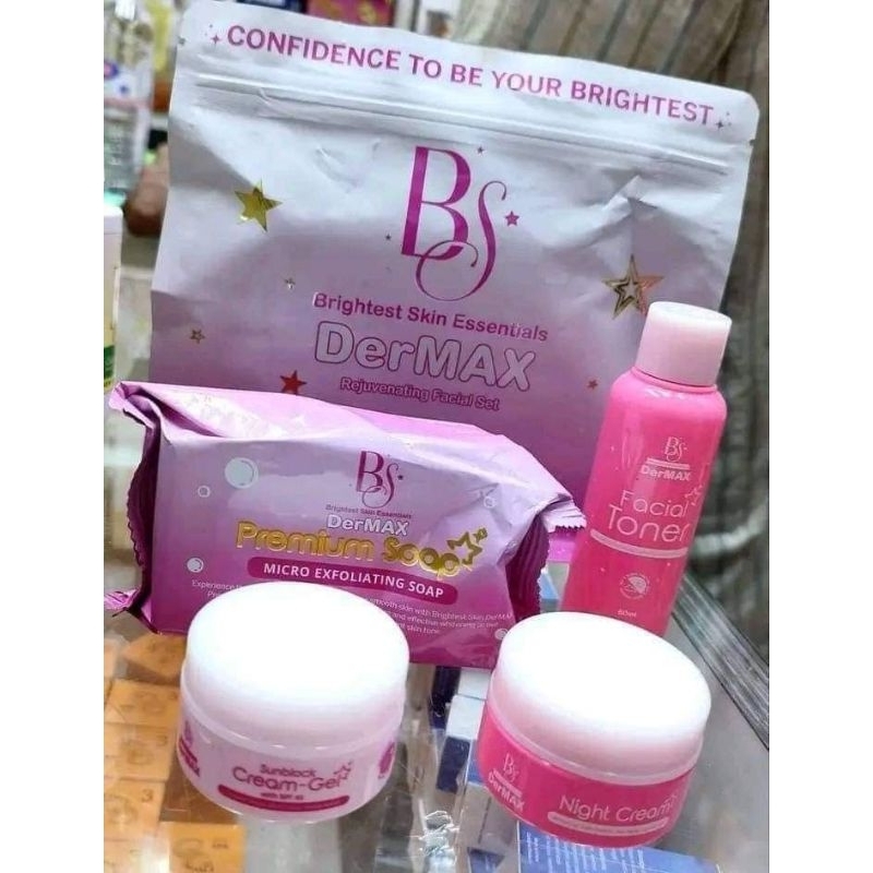 BRIGHTEST DERMAX SET Original | Shopee Philippines