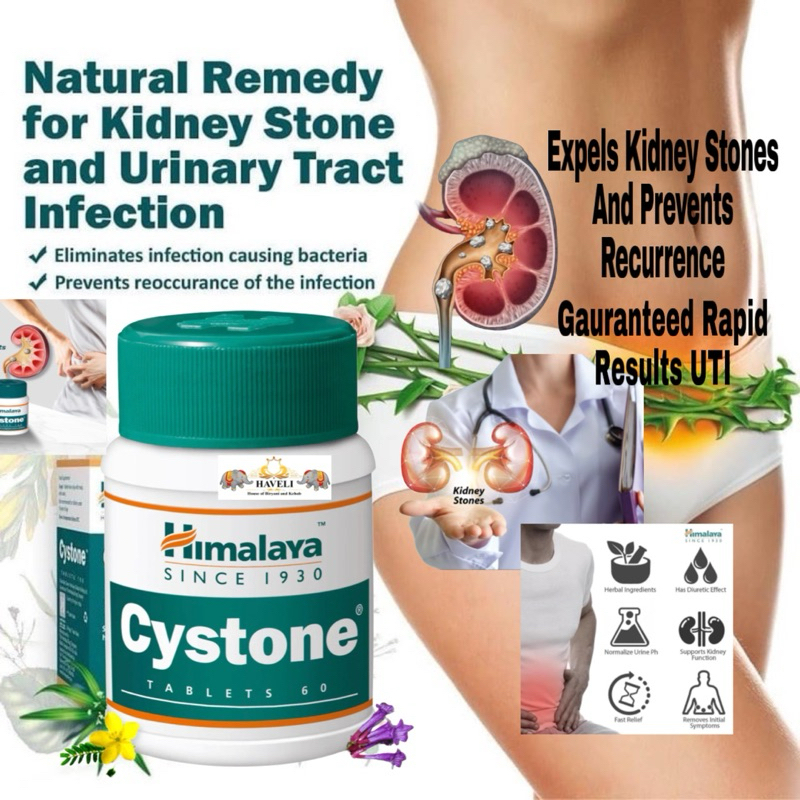 Himalaya Cystone Naturally Treat Kidney Stones And UTI | Shopee Philippines