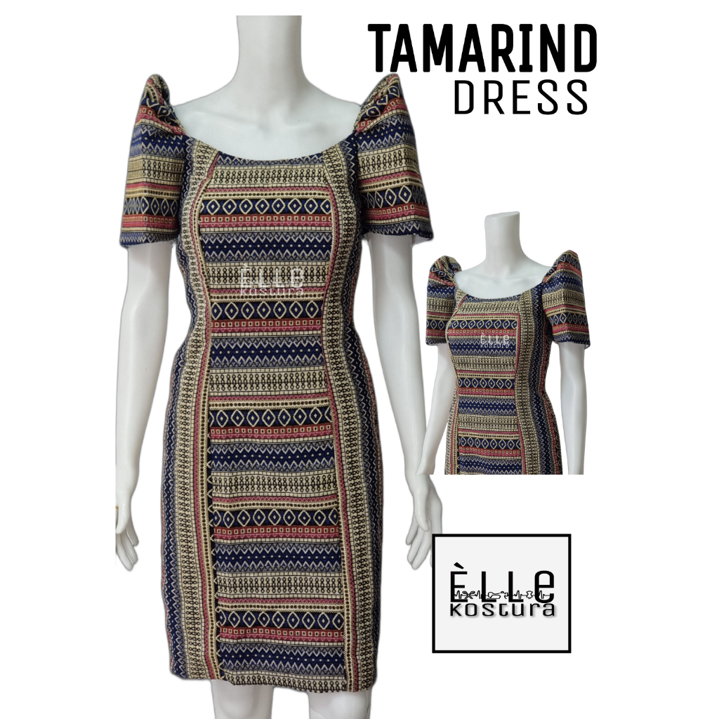 Ethnic Imelda Dress / Baguio Igorot Inabel Hand woven | Shopee Philippines