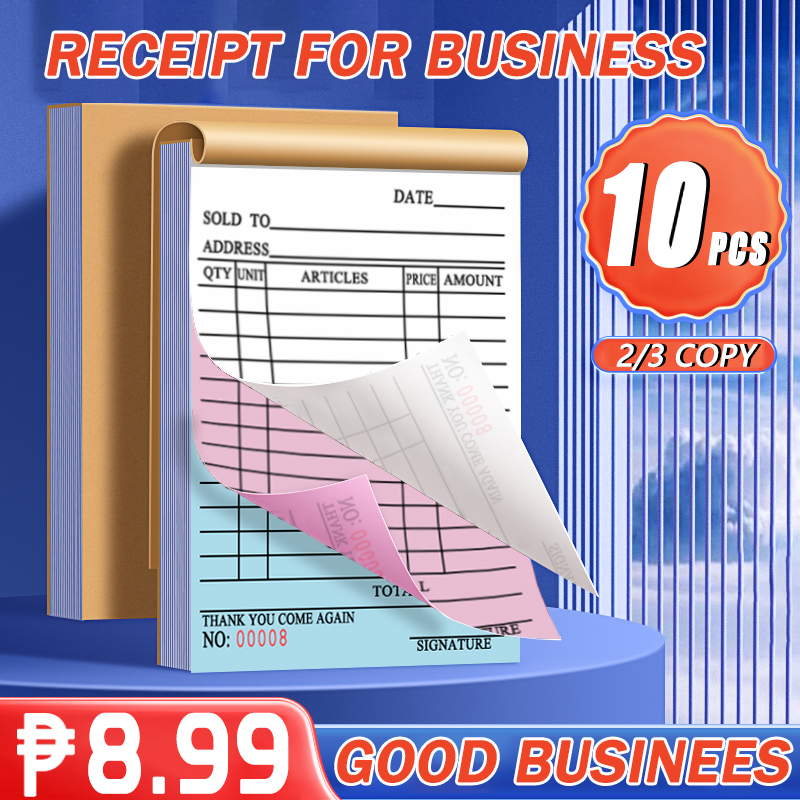 4 Size Temporary Delivery Resibo Receipt Paper With Carbon Official ...