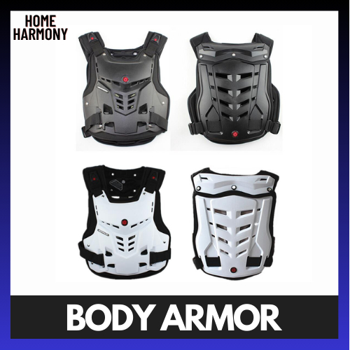 Motorcycle Body Armor Motocross Chest And Back Protector Armor Vest ...