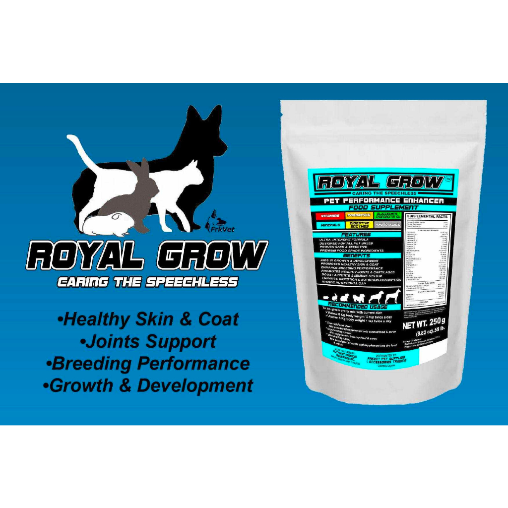 Royal Grow Pet Premium Nutritional Skin and Coat Joints Support and ...