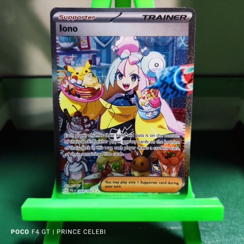 Pokemon TCG - Iono Special IR | Shopee Philippines