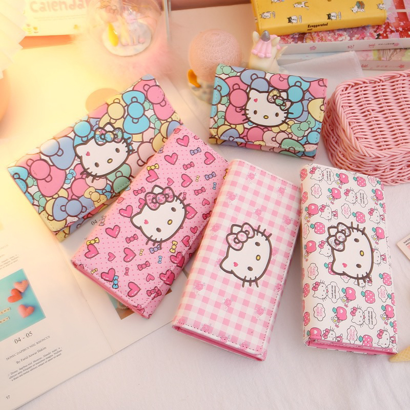 sanrio hello kitty Kuromi Cinnamoroll my melody long wallet | Shopee ...