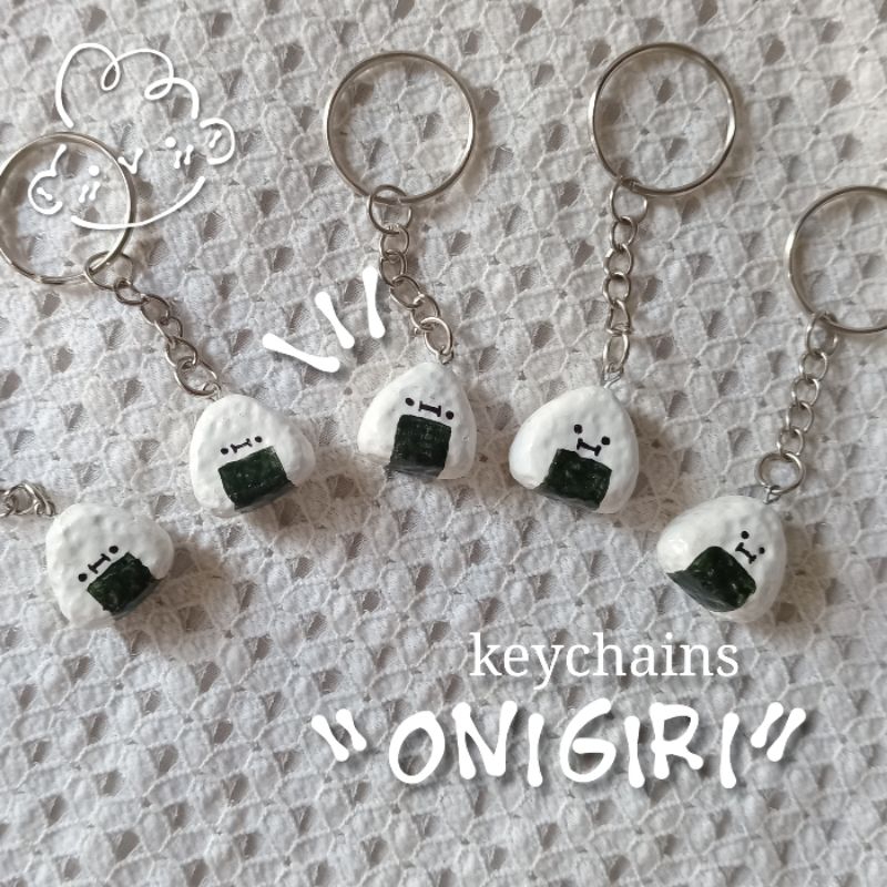 Onigiri Keychains | Pre-order | Shopee Philippines