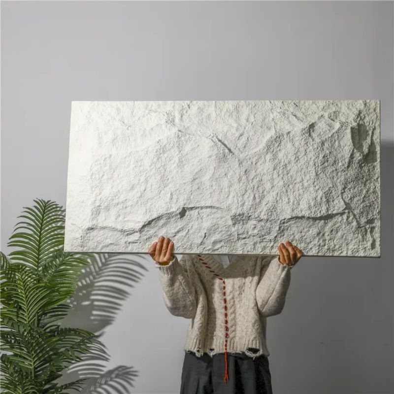 Light Stone Wall Panel/ Synthetic Slate/ PU Stone / Mushroom Stone ...
