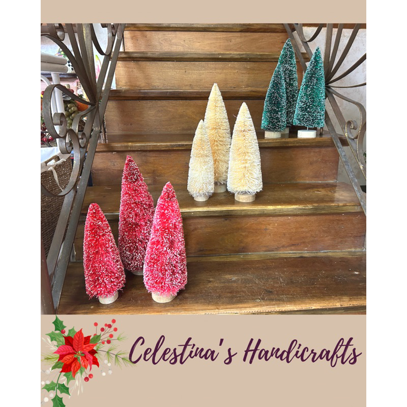 Tabletop Abaca Christmas Tree| Christmas Tree Decor | Shopee Philippines