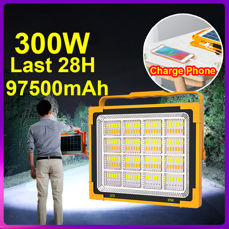 Solar Emergency Light Solar Light Outdoor Waterproof Solar LED Flood ...