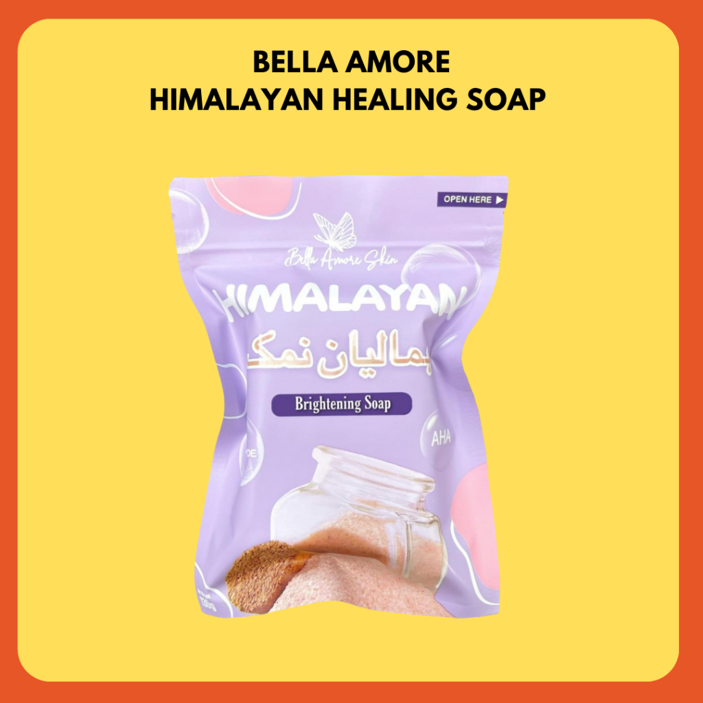 HIMALAYAN HEALING BRIGHTENING SOAP| BELLA AMORE SKIN | NIACINAMIDE AHA ...