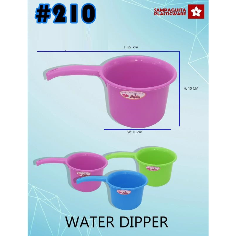 Water Dipper PLastic Water Scoop Bathroom Dipper High Quality Tabo ...