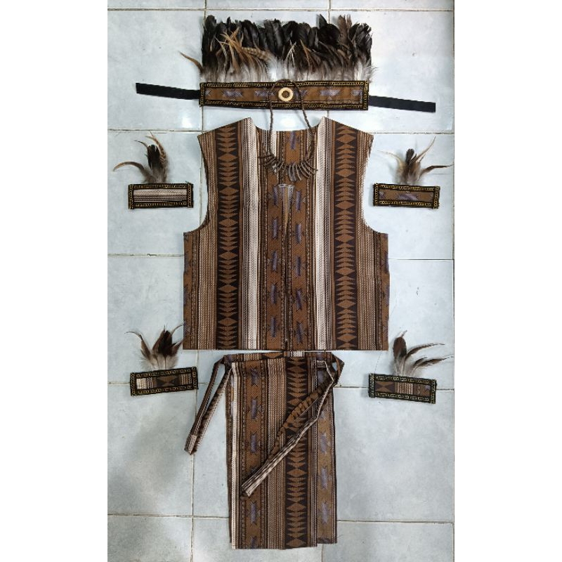 Igorot Costume for Adults complete set with accessories. | Shopee ...