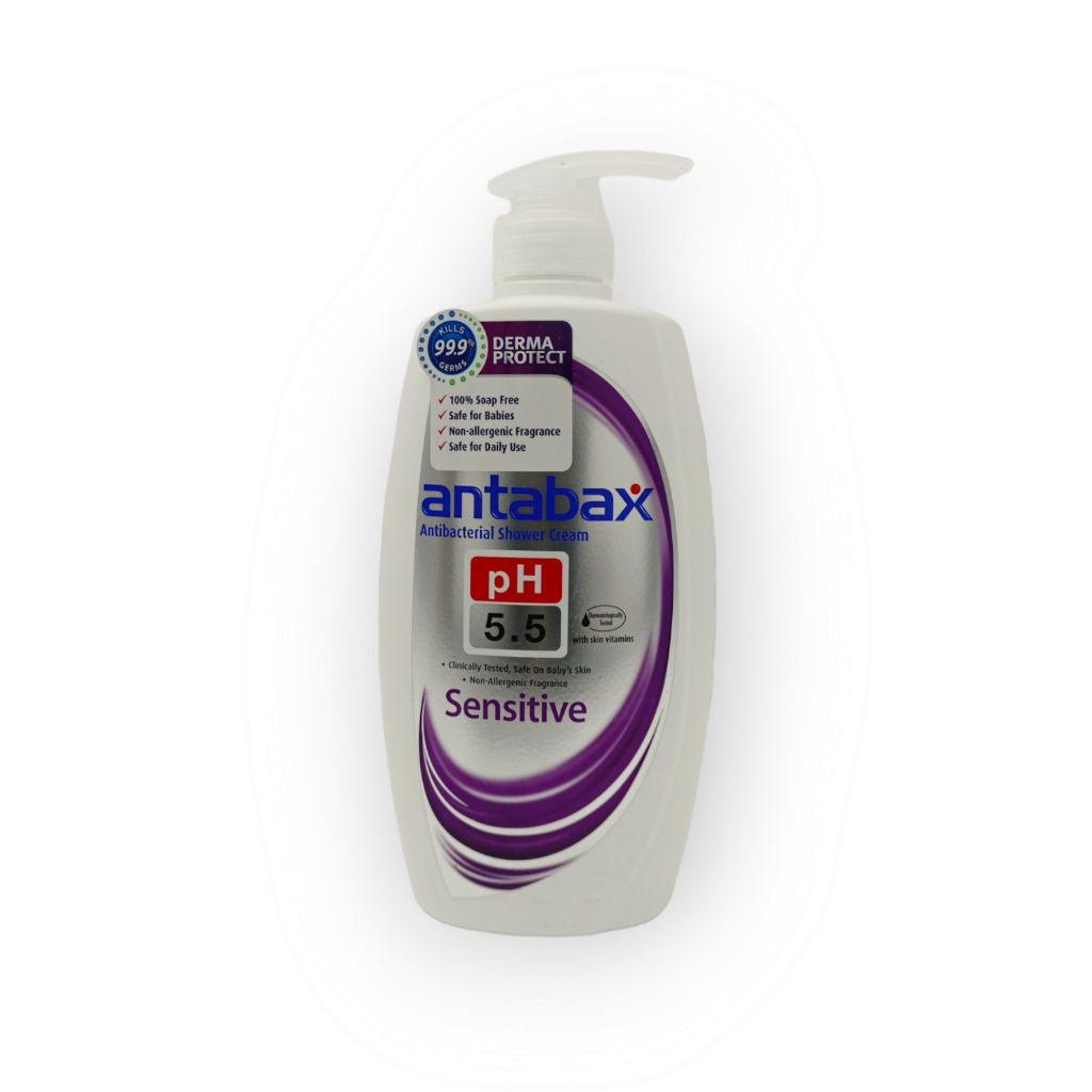 (Vietnam) Antabax Antibacterial Shower Cream. Sensitive. pH 5.5. 650 ml ...