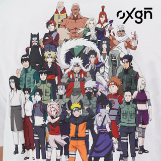 OXGN Naruto Shippuden Graphic Print T-Shirt With Back Print For Men And ...