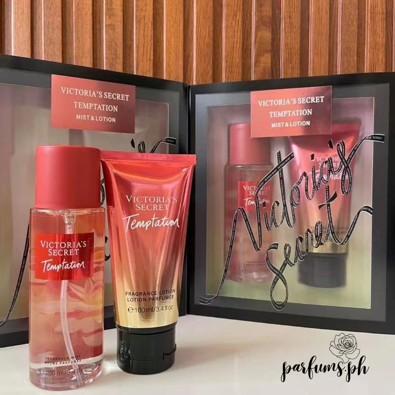 VICTORIA'S SECRET Perfume and Lotion Fragrance Mist 100ml 2in1 Gift Set ...