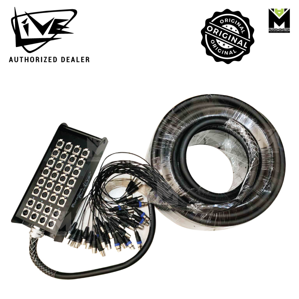 Original Live Snake Cable 24+8 (50 Meters) | Shopee Philippines
