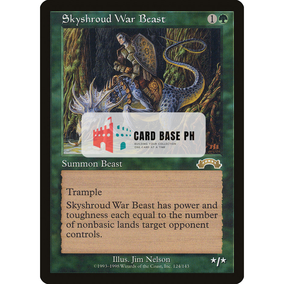 Skyshroud War Beast - Magic the Gathering Trading Card | Shopee Philippines