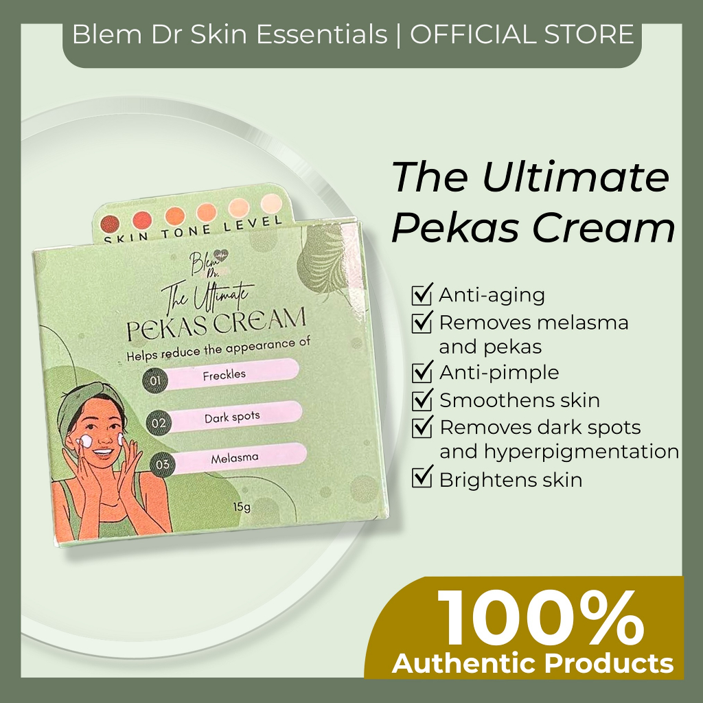 BLEM DR PEKAS CREAM FOR MELASMA, DARK SPOTS AND PIMPLES | Shopee ...