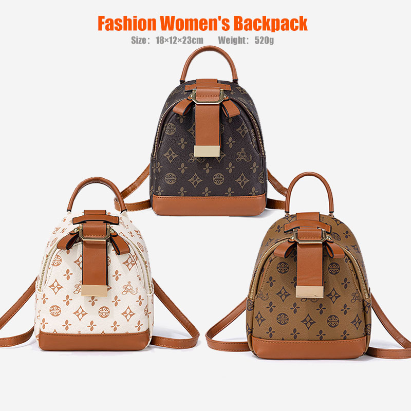New women's backpack, high-end trendy brand fashion backpack, stylish ...