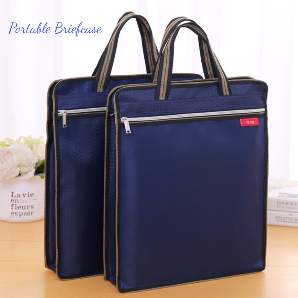 Portfolio Tote Bag File Bag Waterproof Laptop Bag Briefcase Expandable ...