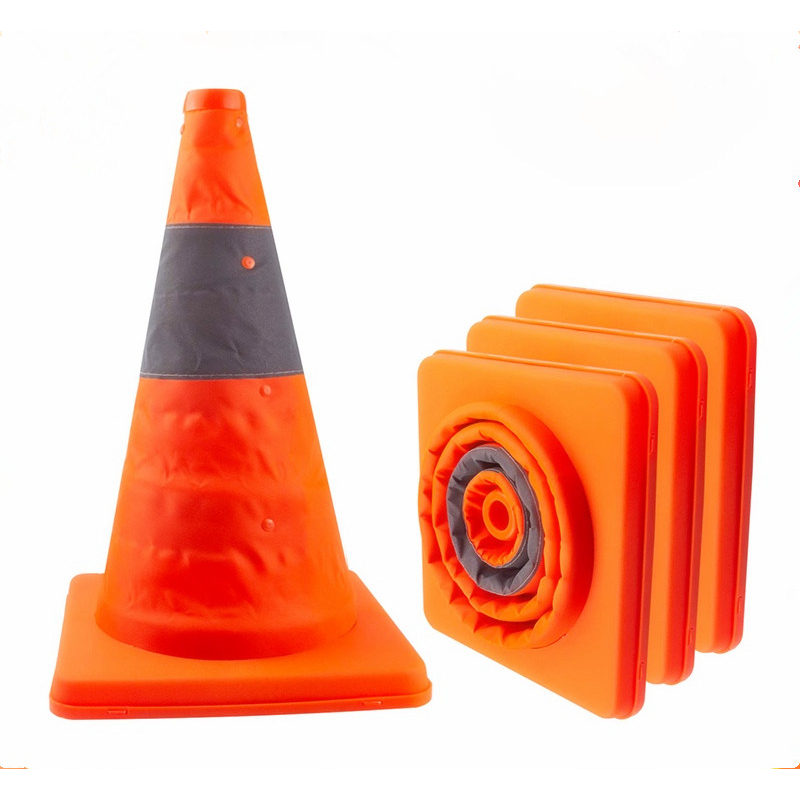 45cm Reflectorized Traffic Cone Barricades Warning-sign Road-Safety ...