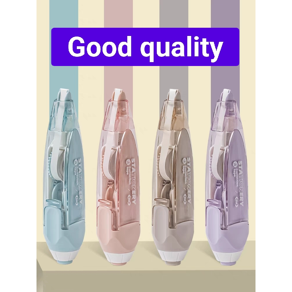 Push Tape Correction Stationery Refillable Portable Push Correction ...
