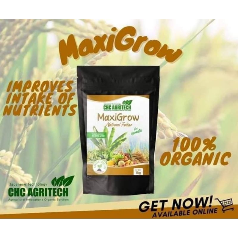 MAXIGROW Natural Foliar 1kg by CHC Agritech Japanese Technology ...