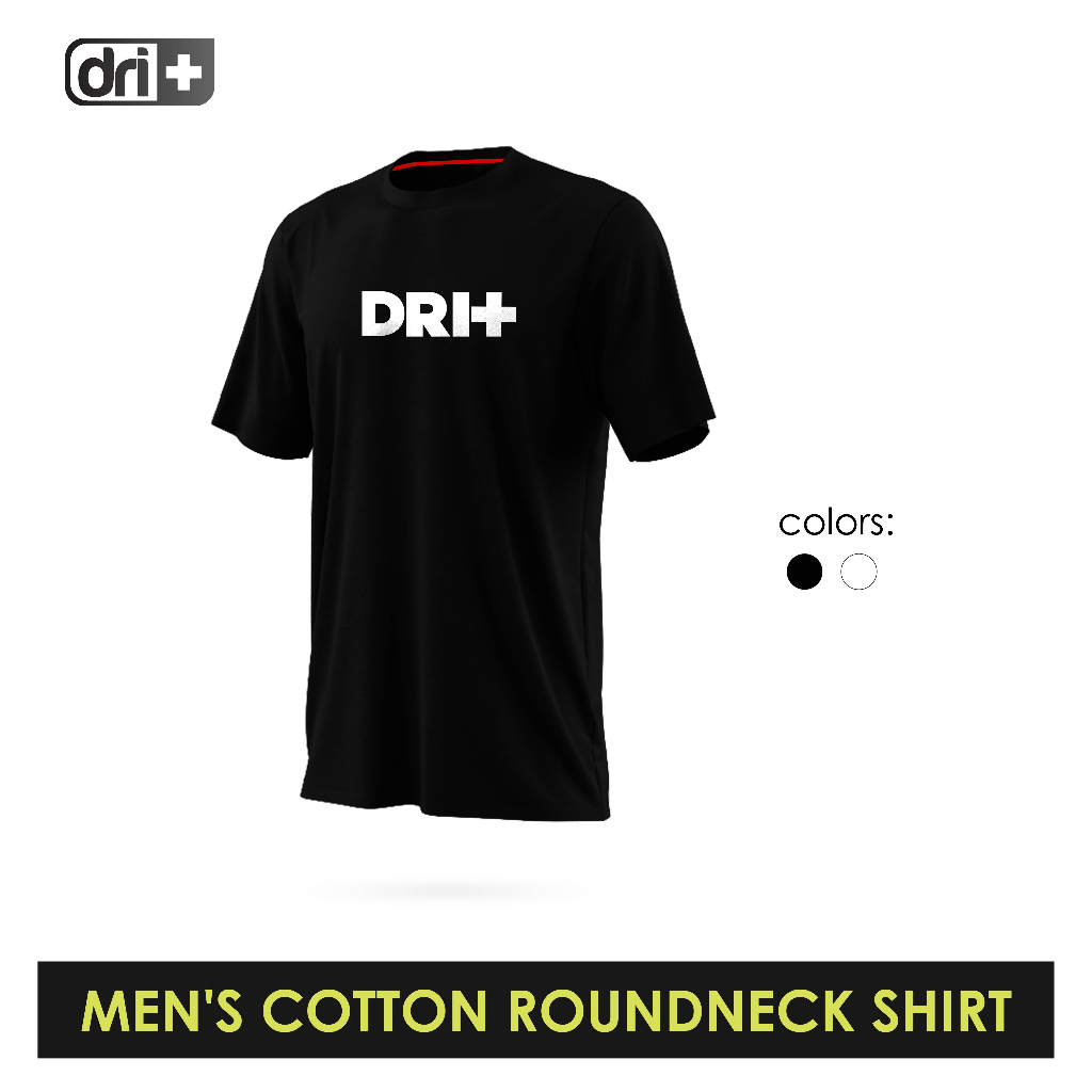 Dri Plus Men's Anti-Odor Sweat Wicking Cotton Shirt 1 piece DUMSVR2401 ...