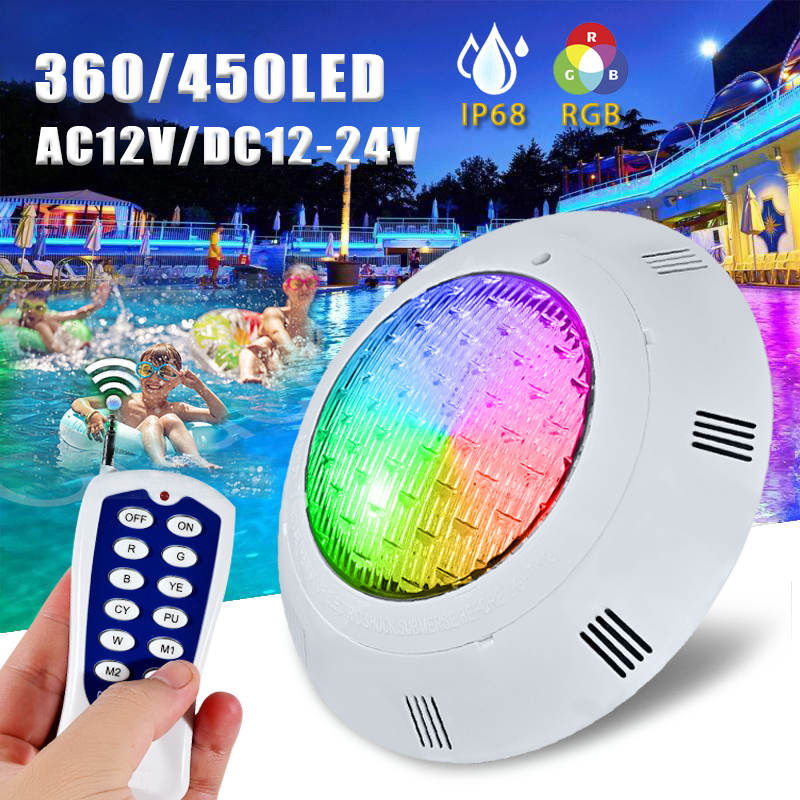 35W/45W RGB Swimming Pool Light Waterproof LED Underwater Dimmable ...
