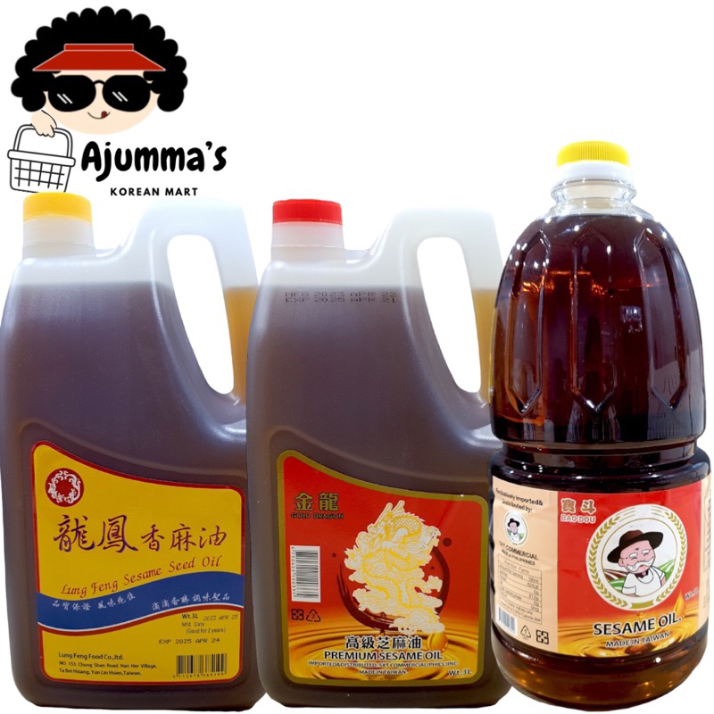 Lung Feng / Gold Dragon / Bao Dou Sesame Oil - 3L - high quality, rich ...
