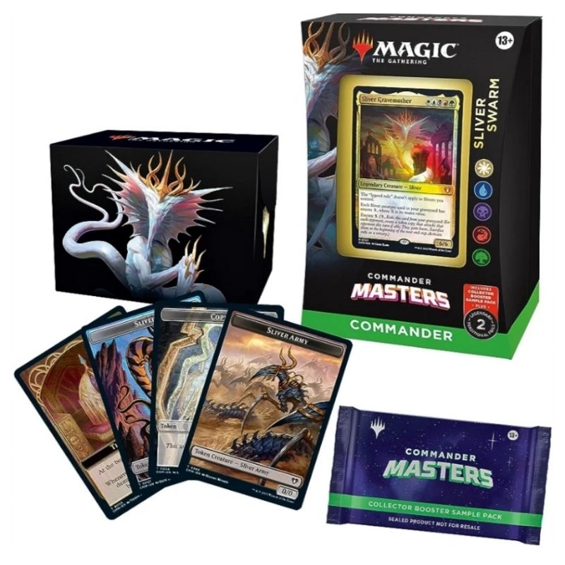 Magic the Gathering Commander Masters Commander Deck trading card game ...