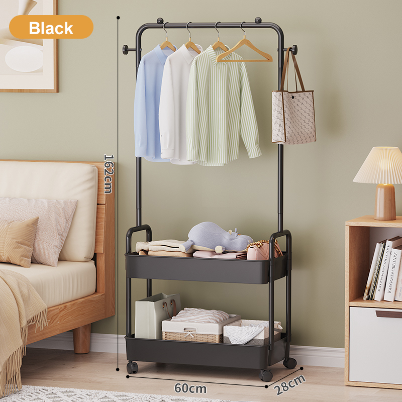 Clothes Rack Coat Rack Stainless Steel Floor-standing Clothes Hanger ...