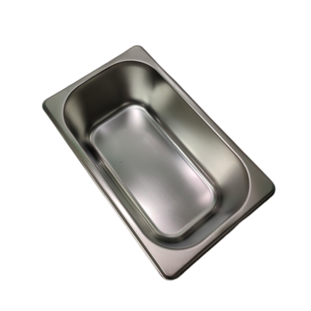 1/4 x 10cm High Quality Stainless Steel Food Pan GN Food Pan | Shopee ...