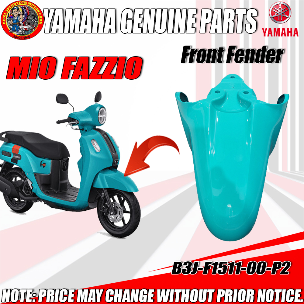 MIO FAZZIO FRONT FENDER (YGP) (GENUINE PARTS: BEJ-F1511-00) | Shopee ...