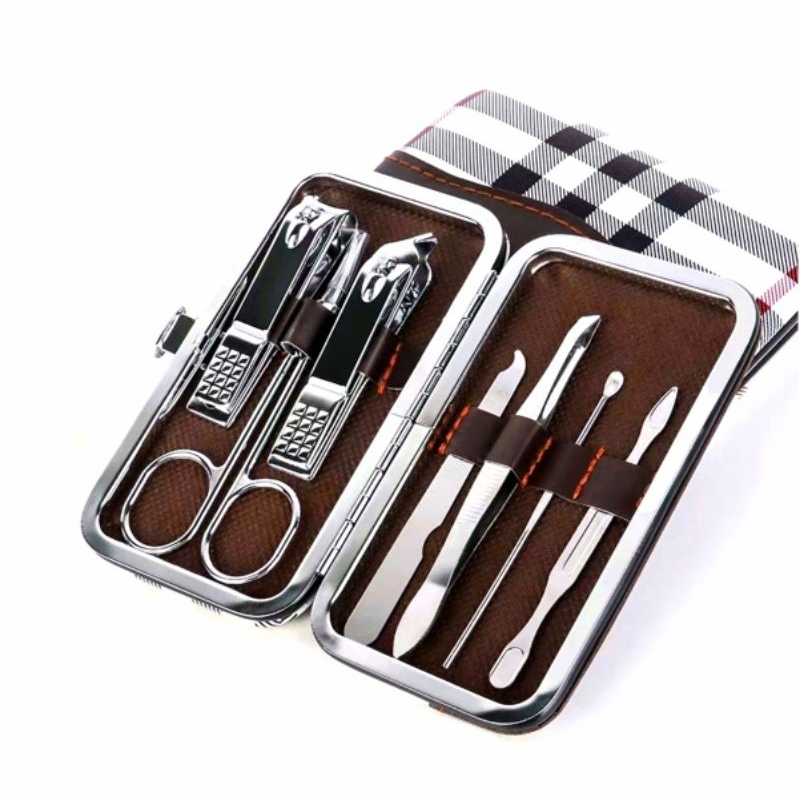 7 In 1 Manicure Set Nail Stainless Nail Clipper Set 7 in 1 Nail Set ...