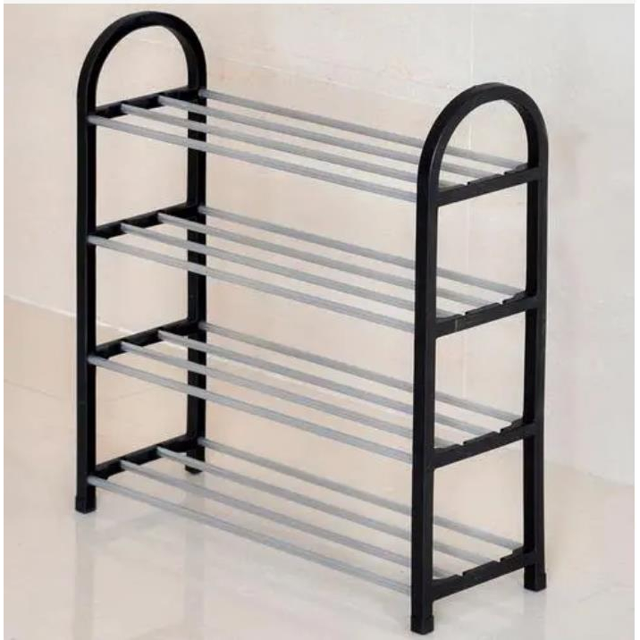 4 layer simple shoe rack shoe cabinet student dormitory assembled ...