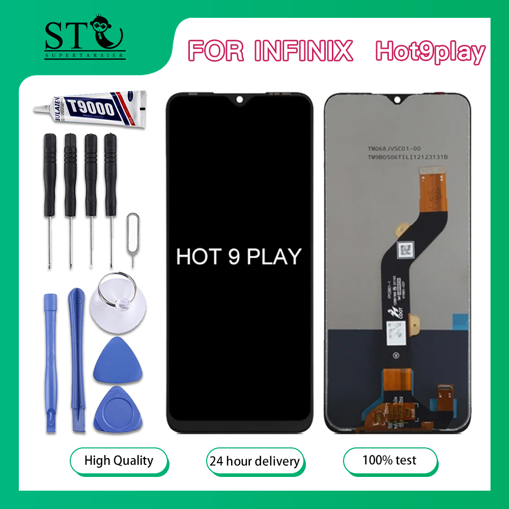 Infinix LCD Hot 9 Play Hot 10 Hot 10 Play LCD Digital Touch Screen Display Assembly for ...