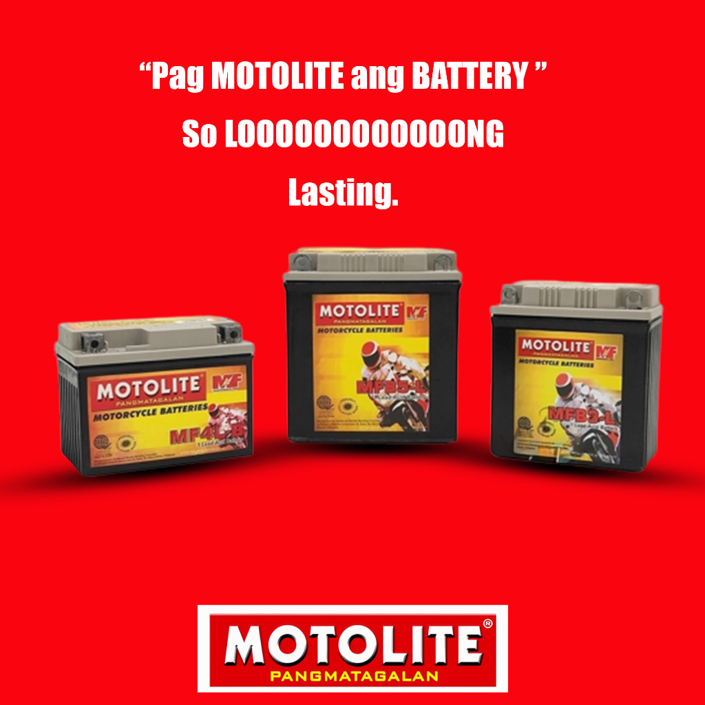 MOTOLITE FREE MAINTAINANCE MOTORCYCLE BATTERY | Shopee Philippines