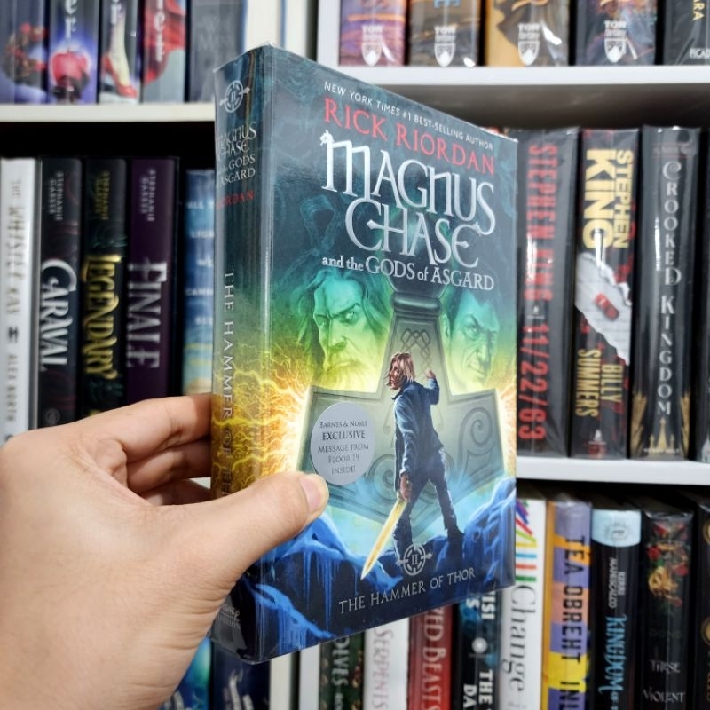 Magnus Chase - The Hammer of Thor by Rick Riordan (Hardbound) | Shopee ...