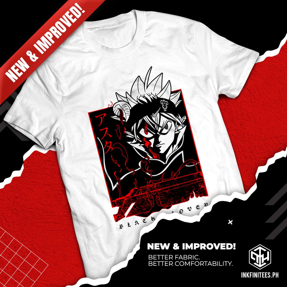 Inkfinitees - Black Clover - Asta V3 (Unisex - for Men and Women ...