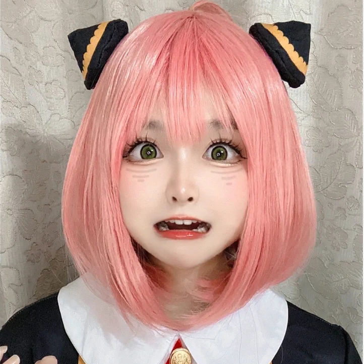 Anya Forger cosplay costume Dress anya's wig Thorn Princess Girls ...