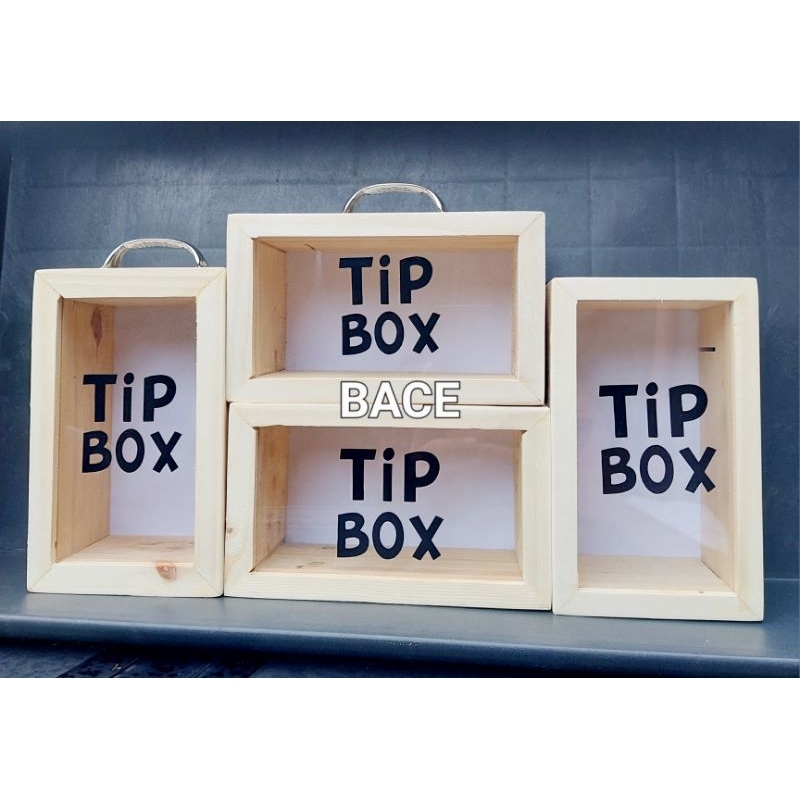Wooden Tip Box Small Reusable | Shopee Philippines
