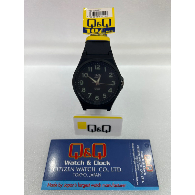 Original Q&Q Waterproof Watch Men's Quartz Watch Analog Series VQ66 QQ ...